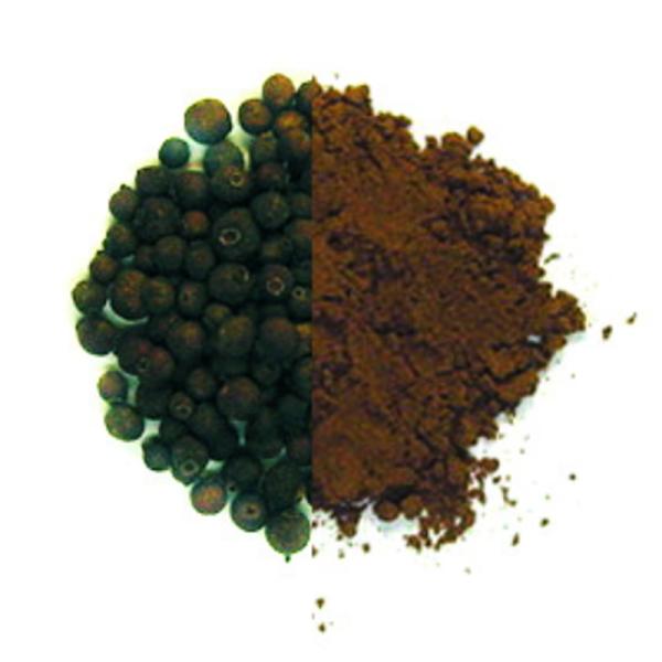 オールスパイス パウダー Allspice powder西インド諸島原産の常緑樹で、シナモン・ナツメグ・グローブを混ぜたような香りから名付けられた。料理の香付けや成果のほか、髪と頭皮のトニック材料としても知られる。学名：Pimenta di...