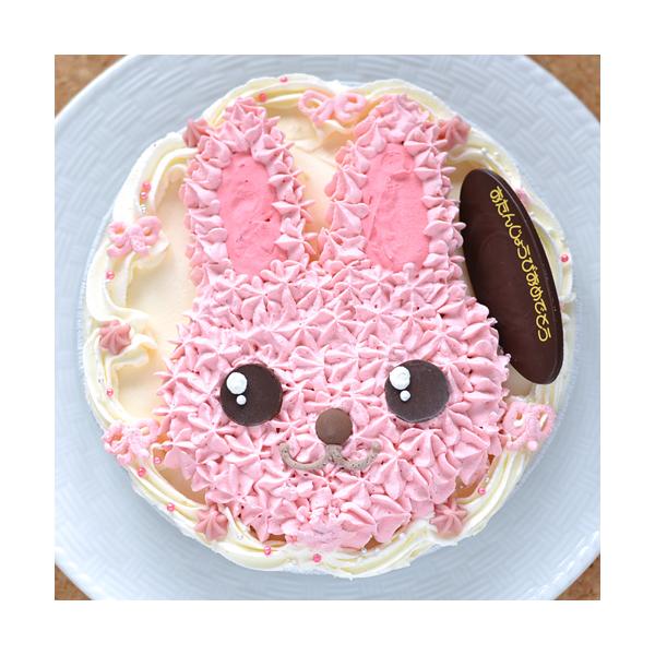 お子様に大人気のャラクターアイスケーキは、お祝いの席にピッタリ！お顔の部分は立体的にアイスを盛り付け、苺生クリームで一つ一つ丁寧にしぼりました。目や鼻、外周はストロベリーチョコやミルクチョコレートで飾り、生クリームでデコレーションしておりま...