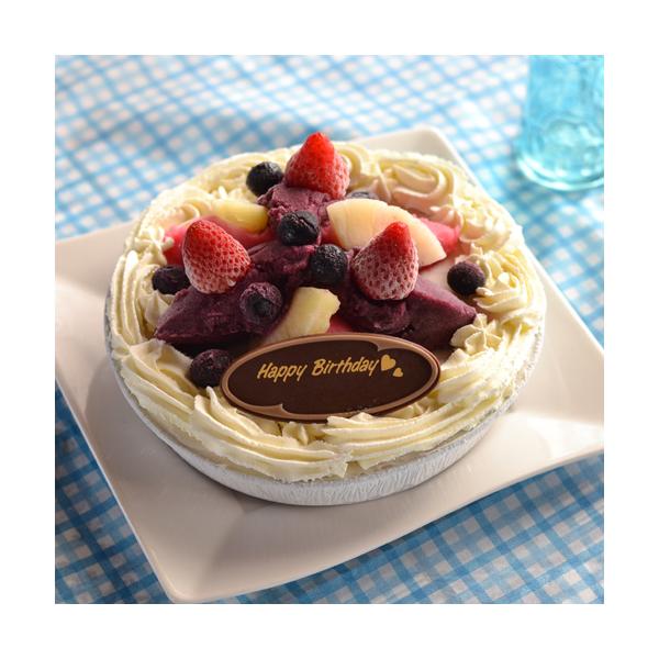 暑い時期はシャキッ！とシャーベット・デコレーションのブルーベリーアイスケーキがおすすめです。土台はブルーベリーアイスクリームとブルーベリーヨーグルトアイスクリームの２層に仕上げ、間にブルーベリーソースをサンドいたしました。上部は酸味のきいた...