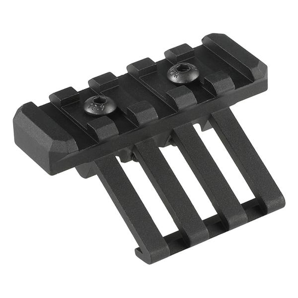 【関連検索ワード】 ヘルメット フラッシュライト 20mmレール ピカティニー メール便 ネコポス#####ヘルメットにライトなどアタッチメントを装着する事ができます。20mmレールに装着することで角度が付いたレールを増設し、銃に取り付けれ...