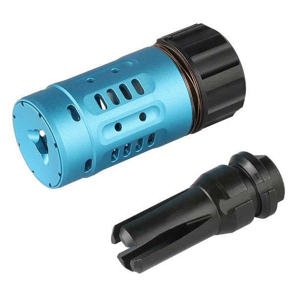 【関連検索ワード】 カスタムパーツ パーツ エアガン ガスガン 電動ガン サプレッサー サイレンサー 14mm 逆ネジ フラッシュハイダー マズルブレーキ アウターバレル マズルブレイク コンペンセイター#####【概要】本製品は、Dead...