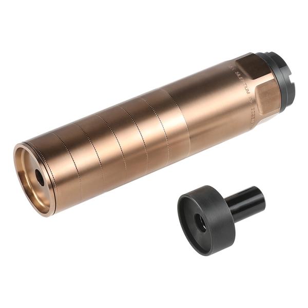 【関連検索ワード】 ハイダー サイレンサー サプレッサー 24mm 正ネジ 正 CW コンペンセイター  GBB アウターバレル カスタム パーツ エアガン エアーガン ガスガン ガスブローバック #####【概要】本製品は、Rex Sil...