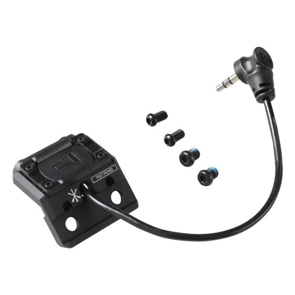 MODLITEタイプのModButton(ライトスイッチ)3.5mm用。※PEQ対応SOTAC3.5mmプラグにご使用いただけます。【仕様】材質：アルミニウム合金カラー：ブラックサイズ：36×39mm重量：32ｇ【注意事項】こちらの製品は海...