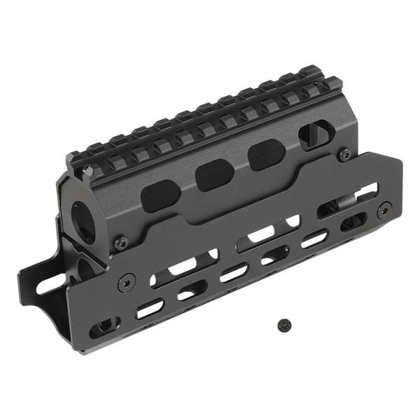 仕様：・材質：アルミ・対応：CYMA製 電動ガンAKS74U用注意事項：・商品に小傷や、タッチアップ痕がある場合がございます。・パッケージに破損・汚れがある場合がございます。・本製品はエアガンの分解・組立の技術を要する商品です。・メーカーや...