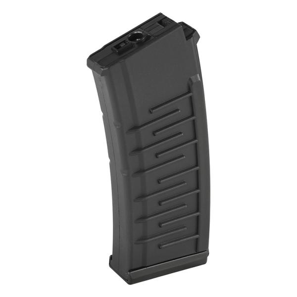 仕様：・材質：樹脂・重量：180g・装弾数：330連・給弾方式：ゼンマイ・対応：CYMA製CM099VSS電動ガン注意事項：・パッケージに破損・汚れがある場合がございます。・他メーカー製品への対応可否については未検証です。・装弾数表記につい...