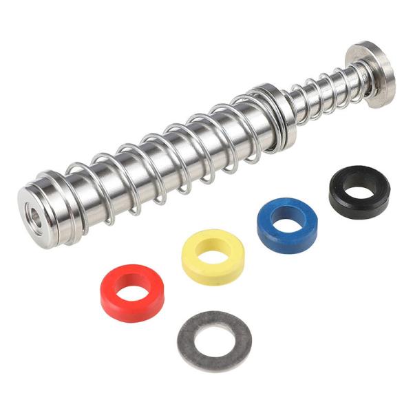 【関連検索ワード】カウカウ ウマレックス グロック Glock クロスオーバー リコイルスプリングガイド バッファーモジュール#####VFC/UMAREX G19Xに対応したステンレスガイドロッドセット。リコイルスプリングガイドの他に硬度...