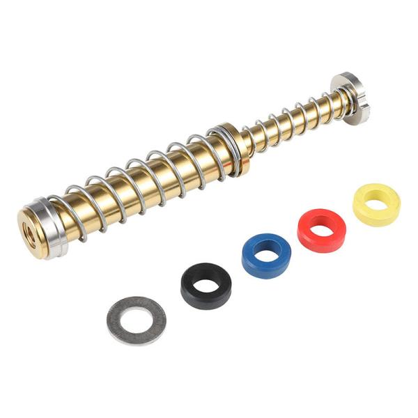 【関連検索ワード】カウカウ ウマレックス グロック Glock Gen5 ジェネレーション5 リコイルスプリングガイド バッファーモジュール#####VFC/UMAREX G17 Gen.5に対応したステンレスガイドロッドセット。リコイルス...