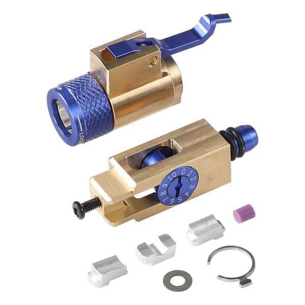 【関連検索ワード】 カスタムパーツ エアガン 東京マルイ MWS CQBR M4 M16 ガスブローバック ガスブロ GBB CO2 AR15 M16 M4 #####【概要】東京マルイ M4/AR GBB対応CNC HOP-UPチャンバー...