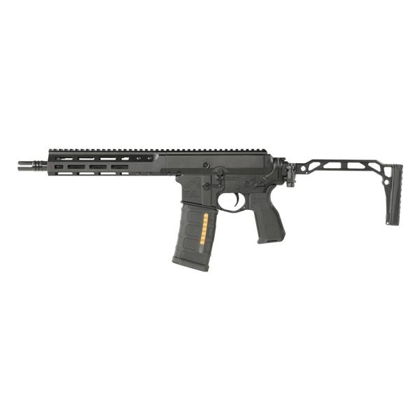 本モデルは、Brownells「BRN-180」のアッパーレシーバーと、Aero Precision「M4E1」のロアレシーバーを組み合わせた、民間ARカスタムビルドをモチーフとしています。BRN-180は、Brownellsが往年のArm...