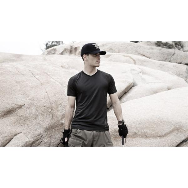 【関連検索ワード】 シャツ カジュアル 速乾性 アパレル アウトドア インドア サバイバルゲーム サバゲー#####新鋭アパレルブランドメーカーDragon Tooth Gen.2 Apollon POWERGRID VネックTシャツ様々な...