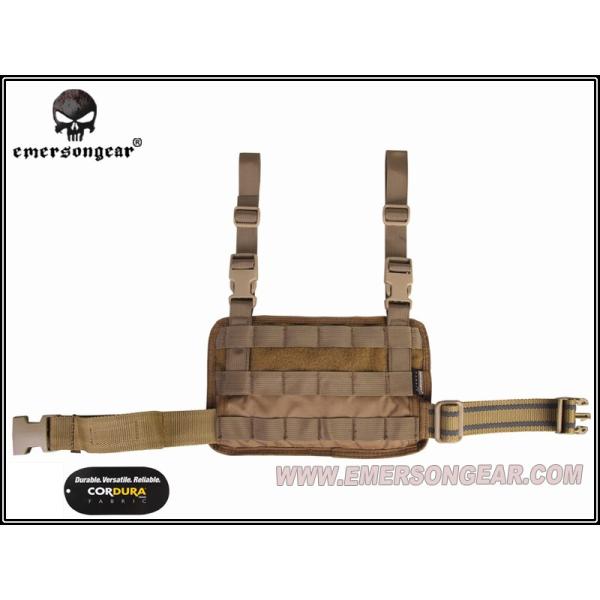【関連検索ワード】 エマーソン MOLLE モール ホルスター ピストル ハンドガン マガジンポーチ ベルト アタッチメント サイホルスター#####縦×横に3×6のMOLLEウェビングが配置されたレッグパネルです。広範囲にウェビングがある...