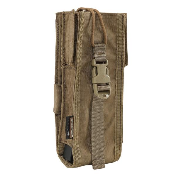 【関連検索ワード】 エマーソン 無線機 ダミーラジオ MBITR コミュニケーション 通信 ドレスアップ#####PRC-148/152サイズに対応したラジオポーチです。バンジーコード付きのバックルを取り外すとポーチが前面に展開するため、ベ...