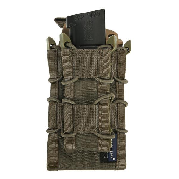【関連検索ワード】 Emersongear Bigdragon エマーソンギア ブルーラベル ビッグドラゴン ハイスピードギア タコ バンジーコード リテンション オープントップ#####M4/ハンドガン用マガジンの収納に適したハイスピード...