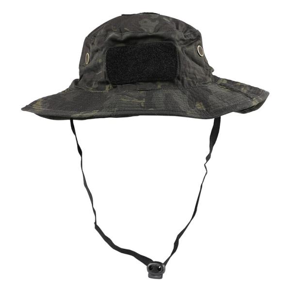 【関連検索ワード】 エマーソン 帽子 迷彩 植生 日除け 長つば#####日よけや雨除けに適したツバの長いブーニーハットです。サイズはラバーバンドによって調節することが可能で、フロントにはベルクロが配置されているため任意でワッペンなどの装着...