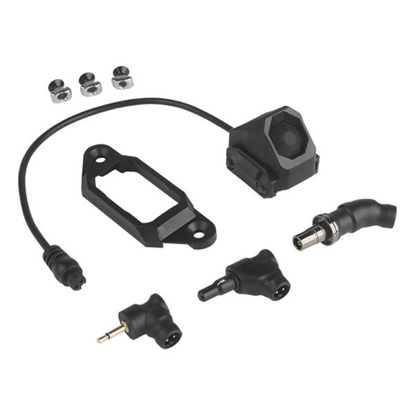 【関連検索ワード】 PEQ PEQ-15 DBAL OTAL スカウトライト M300 M600 MODLITE  UNITY TACTICAL AXON SL スイッチ ワイヤースイッチ 2.5mm プラグ リモートスイッチ タクティカル...