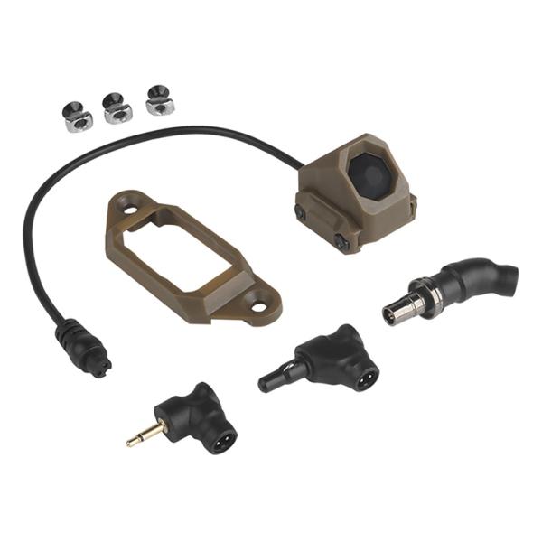 【関連検索ワード】 PEQ PEQ-15 DBAL OTAL スカウトライト M300 M600 MODLITE  UNITY TACTICAL AXON SL スイッチ ワイヤースイッチ 2.5mm プラグ リモートスイッチ タクティカル...