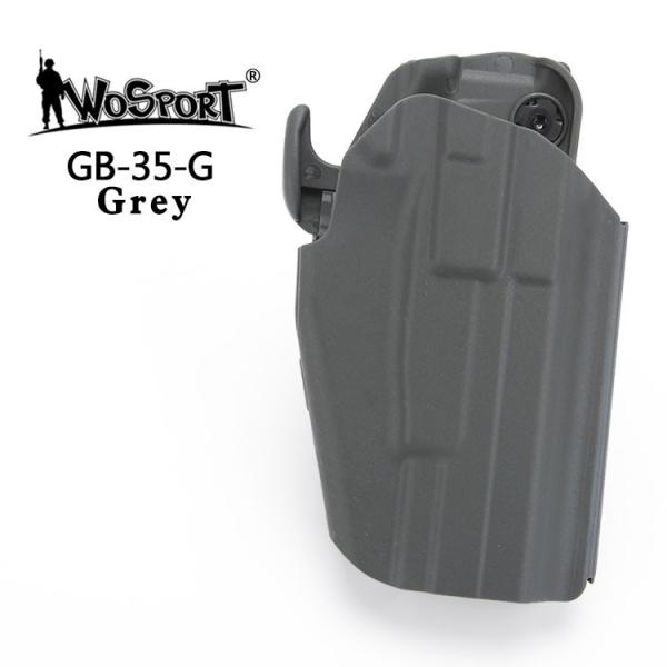 【関連検索ワード】 Safariland ウォースポート 装備品 サバゲー サバイバルゲーム サファリランド 中型オート プロフィット MOLLE#####SFLD 579 GLS Pro-Fitタイプのハンドガン用ホルスターです。 ホルス...