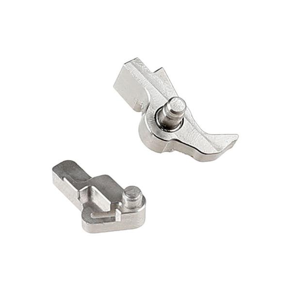 【関連検索ワード】 ハイキャパ リアシャーシ 放出バルブ 5.1 4.3 DOR ゴールドマッチ メール便 ネコポス#####東京マルイのハイキャパシリーズに対応したステンレスバルブノッカー/シア―セット。※上級者向け、エアガンの分解、組立...