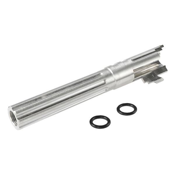 【関連検索ワード】 アウターバレル  バレル ハイキャパ カスタム カスタムパーツ パーツ ハイキャパ ガスブローバック ガスブロ GBB 11mm#####【概要】当レプリカは BUL ARMORY BUL 5 フルート アウターバレル ...