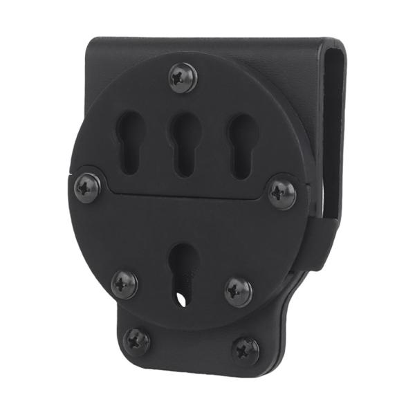 【関連検索ワード】 #####G-CODE系アタッチメントをMOLLEベルトやデューティーベルトへ確実に装着するための汎用マウントベースです。剛性の高いポリマー製で、ホルスターやマガジンポーチ、ツールホルダーなどを安定して保持。戦術装備の汎...