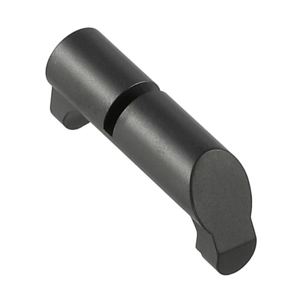 【関連検索ワード】 カスタム パーツ カスタムパーツ エアガン エアーガン ガスブローバック carbon8 シャドウ2 KJワークス マガジンキャッチ マガジンリリース#####【概要】エアソフトパーツメーカー 5KU 製のステンレスマガ...