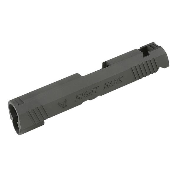 【関連検索ワード】 ハイキャパ メタルスライド IPSC コンペティション マッチ エスティーアイ ナイトホーク#####台湾老舗エアガンメーカーのGUARDER（ガーダー）製です。アルミカスタムスライド (STI Nighthawkタイプ...