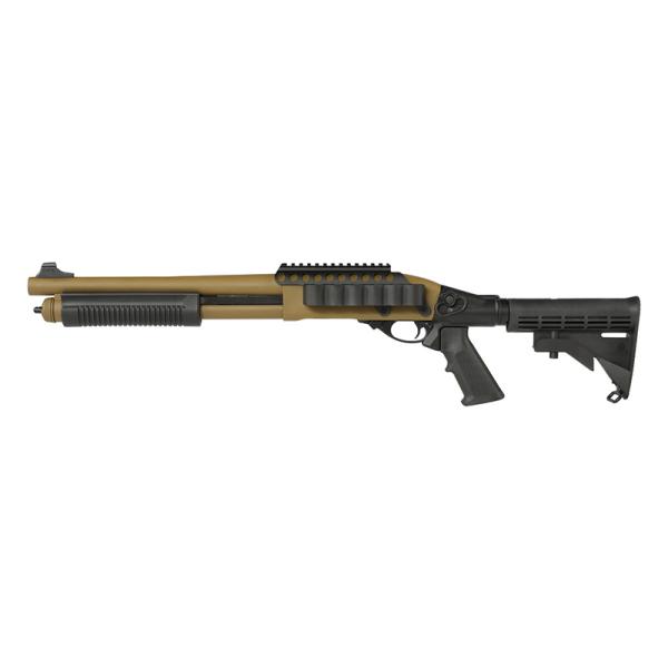 実銃のM870は、アメリカの銃器メーカー、レミントン・アームズ社によって製造されたポンプアクション式の散弾銃です。1960年代に開発、製造されて以来、その安定した性能と信頼性、堅牢性が評価されております。そしてバリエーションの多様性により、...
