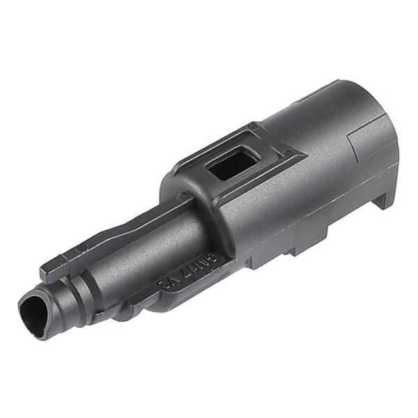 【関連検索ワード】  メール便 ネコポス ガンズモディファイ グロック 東京マルイ シリンダー 初速 リコイル#####東京マルイG17 Gen.3ベースのガスガン(G22/26/34)に対応した強化ローディングノズル。CO2化に対応可能と...