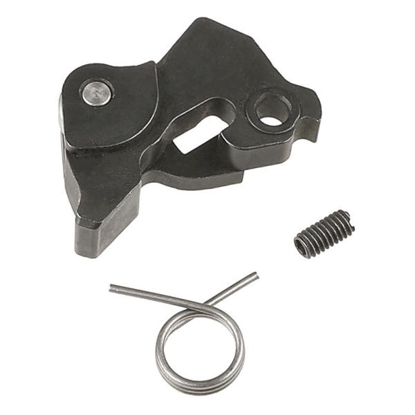 【関連検索ワード】  メール便 ネコポス ガンズモディファイ トリガーボックス ハンマー シア― ディスコネクター トリガー Zシステム ZET 亜鉛#####東京マルイ M4 MWSに対応したEVO スチールハンマーです。純正品と比較して...