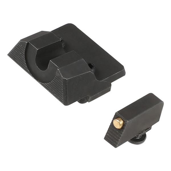 【関連検索ワード】グロック Glock スライド フロントサイト リアサイト ラリー ヴィッカーズ Larry Vickers タクトレ#####東京マルイ/WE G17 Gen.3規格のスライドに対応したLarry Vickersスタイル...