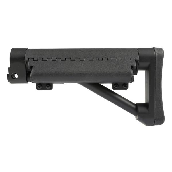 【関連検索ワード】 シーマ マリタイム LMT SOPMOD 伸縮ストック リトラクタブルストック チークウェルド#####スタンダードM4/M16電動ガンに対応した固定ストックです。頬付けに適した幅広のチークウェルドやラバー製のバットパッ...
