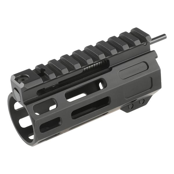 【関連検索ワード】 メープルリーフ エアガン パーツ ガスブローバック M4 AR WE GHK VFC フロントチャージング Hkスラップ ハンドガード#####M4系のガスブローバックライフルにMP5などと同じようなフロントチャージング...