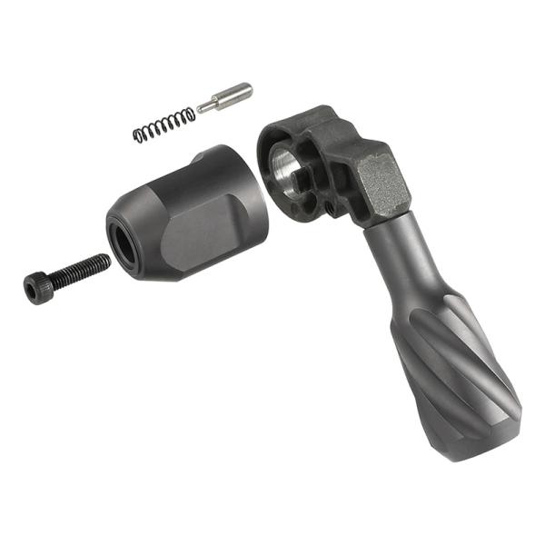 【関連検索ワード】 VSR カスタム パーツ カスタマイズ Gスペック Gspec マルイ ボルトハンドル#####台湾パーツメーカーメープルリーフ (Maple Leaf)製VSR-10 Gスペック用ツイストボルトハンドル Type1 （...