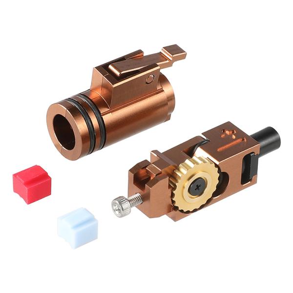 【関連検索ワード】 #####台湾Airsoftメーカー、MODIFY製「CNCホップアップチャンバーセット」は、東京マルイ製M4 MWSガスブローバックライフル専用に設計された高精度ホップチャンバーです。CNC加工による高剛性アルミ構造と...