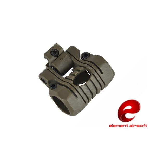 【関連検索ワード】 フラッシュライト 1inch タクティカル SURAFIRE シュアファイア LED 光学機器#####TDIタイプの1インチ径フラッシュライトマウントです。5段階の角度調整をすることが可能で、大径のライトヘッドでも他の...