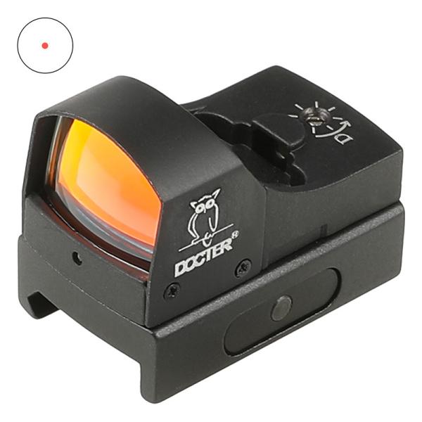 【関連検索ワード】 ドットサイト ダットサイト サバゲー サバイバルゲーム レプリカ 電動ガン ガスガン ライフル スナイパー DOCTER ドクター#####DORタイプ　ドットサイト　光センサー調光モデルSMGやハンドガンに最適！軽量＆...