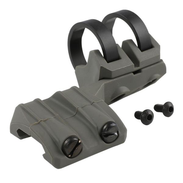 【関連検索ワード】 マグプル MAGPUL M4 M16 シュアファイア SureFire M300#####FMA製のライトクリップです。商品自体は樹脂製で大変軽く、持ち運びに負担になりません。スマートなスタイルで好きな位置にライトを固定...