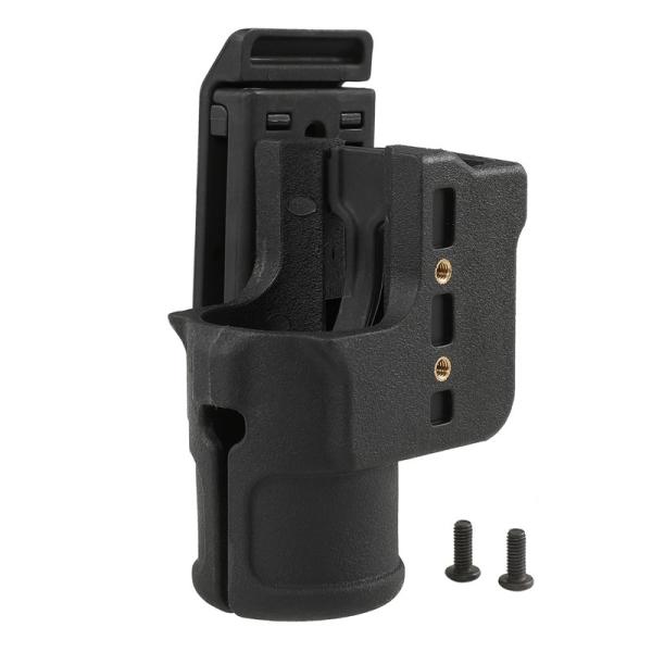 【関連検索ワード】 Surefire シュアファイア フラッシュライト ホルダー CR123A リチウム電池#####本製品はハンドガンを構えながらフラッシュライトを携える必要がある場合に特に有用なフラッシュライト用ファストドロウホルスター...