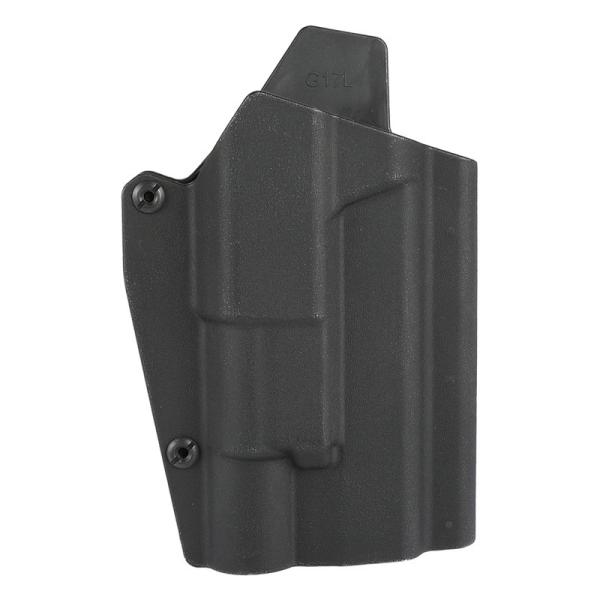 【関連検索ワード】 グロック G17 G18C G22 G34 シュアファイア SUREFIRE フラッシュライト ウェポンライト タクティカルライト アンダーレール Kydex カイデックス#####SF X300フラッシュライトを装着し...