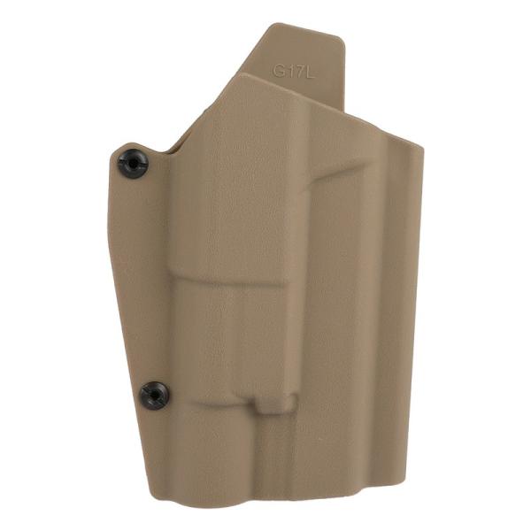 【関連検索ワード】 グロック G17 G18C G22 G34 シュアファイア SUREFIRE フラッシュライト ウェポンライト タクティカルライト アンダーレール Kydex カイデックス#####SF X300フラッシュライトを装着し...