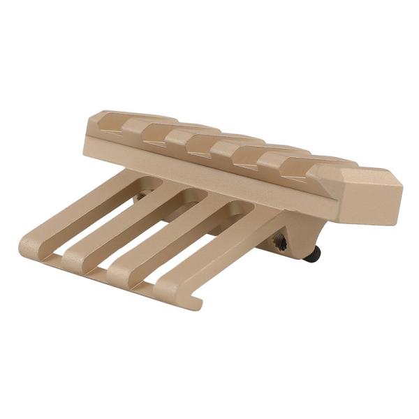 【関連検索ワード】 20mmレール マイクロホロサイト ダットサイト ドットサイト アングルサイト メール便 ネコポス#####FMA製の1’Oclock サイドマウントレールです。20mmレールに装着することで斜め30度の角度でレールを増...