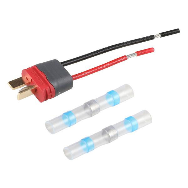 【関連検索ワード】 アーミン ラボ 電動ハンドガン T型コネクター Tコネ ハンダ 熱収縮 配線#####AMASS製T型プラグケーブルセット(オス)。高い電気伝導率でコンパクトなTプラグを電動ハンドガンに組み込むことで、トリガーレスポンス...