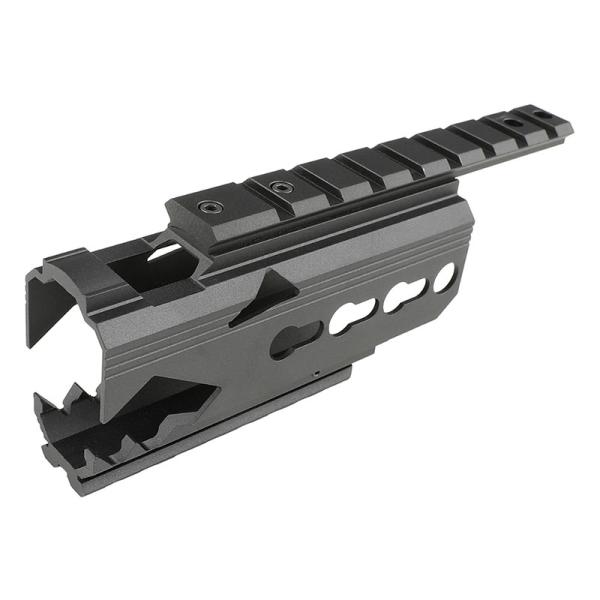 【関連検索ワード】 グロック アンダーレール キーモッド ドラゴン アルミ アンダーマウント#####東京マルイ/WEのG17/18Cに対応したKeyModフロントキットです。フロントはドラゴンを模したアグレッシブデザインとなっています。ト...