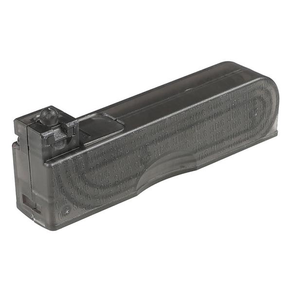 【関連検索ワード】 東京マルイ スペアマガジン プロスナイパー リアルショック Gスペック#####約50発のBB弾を装弾可能なVSR-10シリーズ対応マガジンです。【注意事項】■基本的には無加工で取り付け可能ですが、干渉部分がある場合は多...