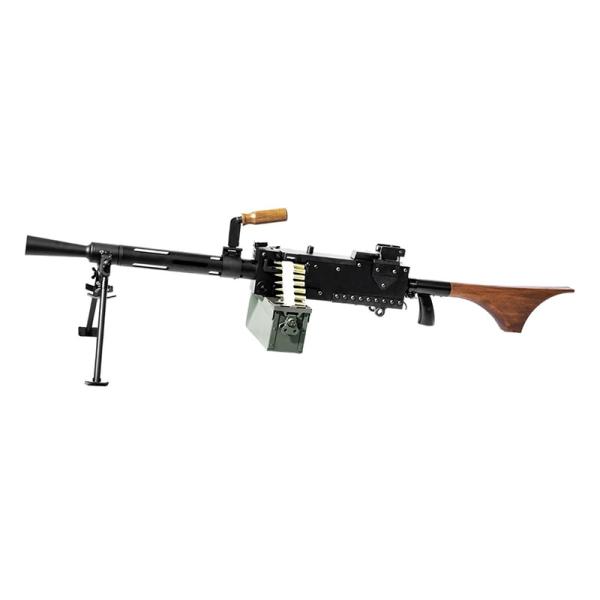 M1919A6軽機関銃とは？M1919A6軽機関銃は、アメリカ合衆国が第二次世界大戦中にM1919A4重機関銃を基に開発したモデルで、携帯性と操作性を向上させた軽量化バージョンです。1943年に導入され、二脚や肩当て、ピストルグリップを備え...