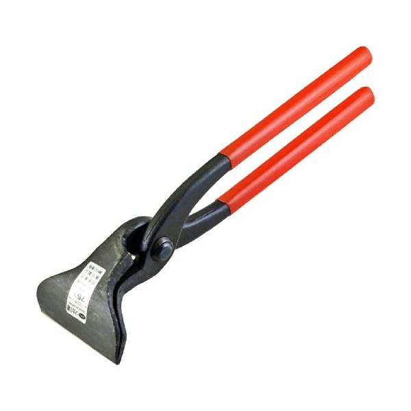 グリップ付・ 75mm 207・・Size:75mmStyle:グリップ付・板金用:トタン・ステン板の折り曲げ、曲り起し、締りに使用・口巾:約75mm