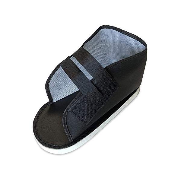 ・ブラック Mサイズ (x 1) ・・Size:Mサイズ (x 1)・2本の面ファスナーで包帯やギプスをしたまま簡単に履ける【室内用の簡易ギプスシューズ】です。 左右兼用ですが片足用が1点となりますので両足に着用なさる際には2点が必要となり...