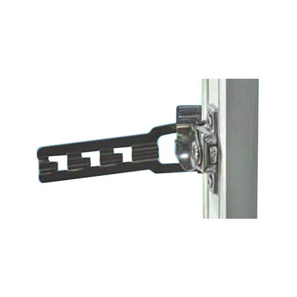 固定式・ブロンズ  NB-35-B・仕上:ブロンズ・戸の隙間:45 70 95mm 3段階・ネジ固定式なので不用意に掛け金が外れません。