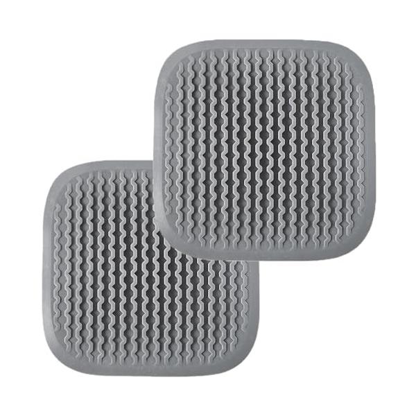 [セット]：排水口カバー2枚1組・[サイズ]：長さ14.8cm、幅14.8cm、コンパクトで軽量、使いやすい・[材質]：高品質のゴム材料で作られ、高反発性、高柔軟性、防水性、耐油性、頑丈で耐久性があります・[使い方は簡単]：使用するときは、...