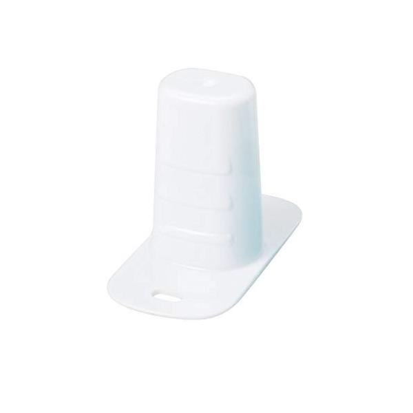 ホワイト/1個 (x 1)/-・Size:1個 (x 1)Color:ホワイト・パッケージ個数:1・商品サイズ (幅×奥行×高さ) :サイズ:穴部=長径19.5mm・短径14.5mm、突起部=高さ40mm・内容量:1